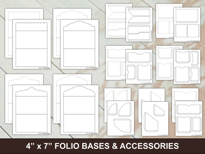 Junk Journal Chippy | Printable Templates Mega Kit